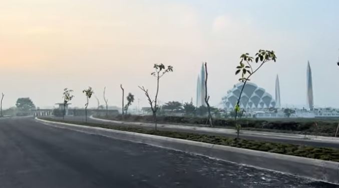 Jalan Simpang Gedebage Selatan Menuju Masjid Raya Al Jabbar » Masjid ...