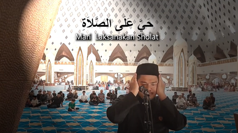 Lafadz Adzan, Lengkap Arab, Latin, dan Terjemah Indonesia » Masjid Raya ...