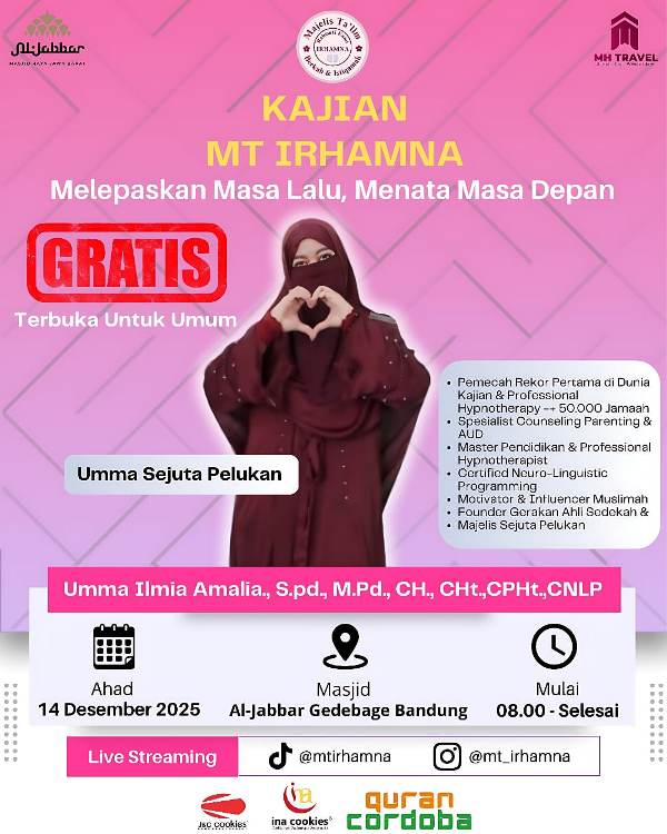 Untuk Ketiga Kali, Umma Ilmia Amalia Kembali Hadir di Al Jabbar ...